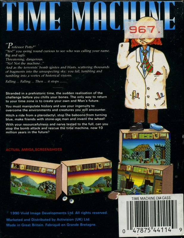 Time Machine cover or packaging material - MobyGames