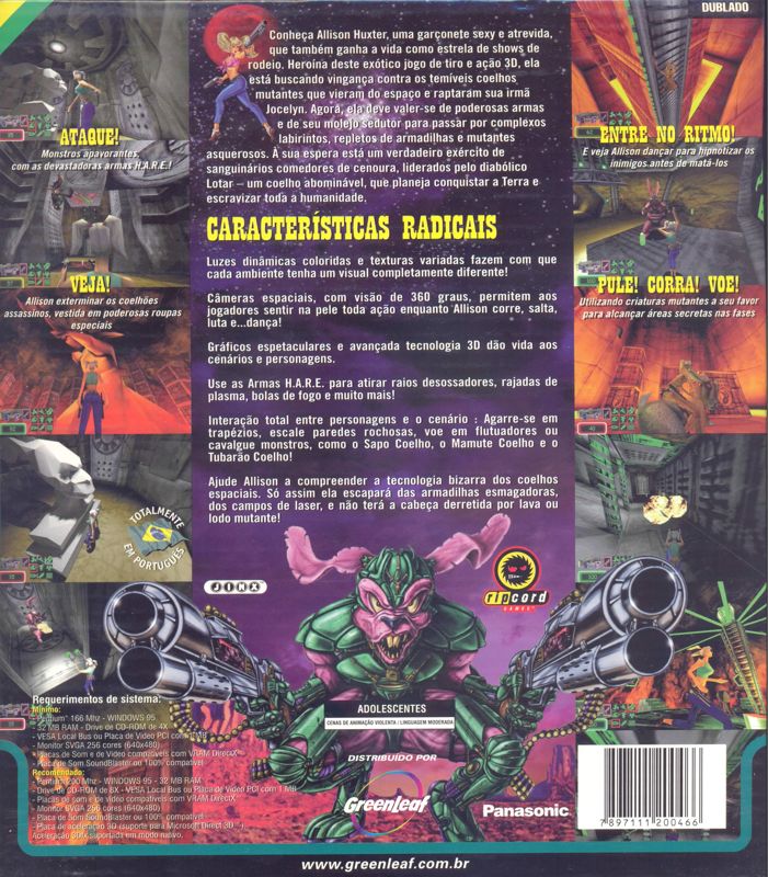 Space Bunnies Must Die! cover or packaging material - MobyGames