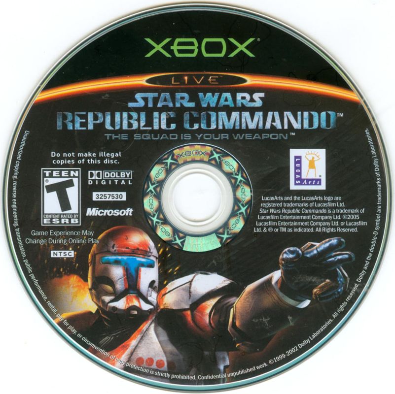 Star Wars: Republic Commando cover or packaging material - MobyGames