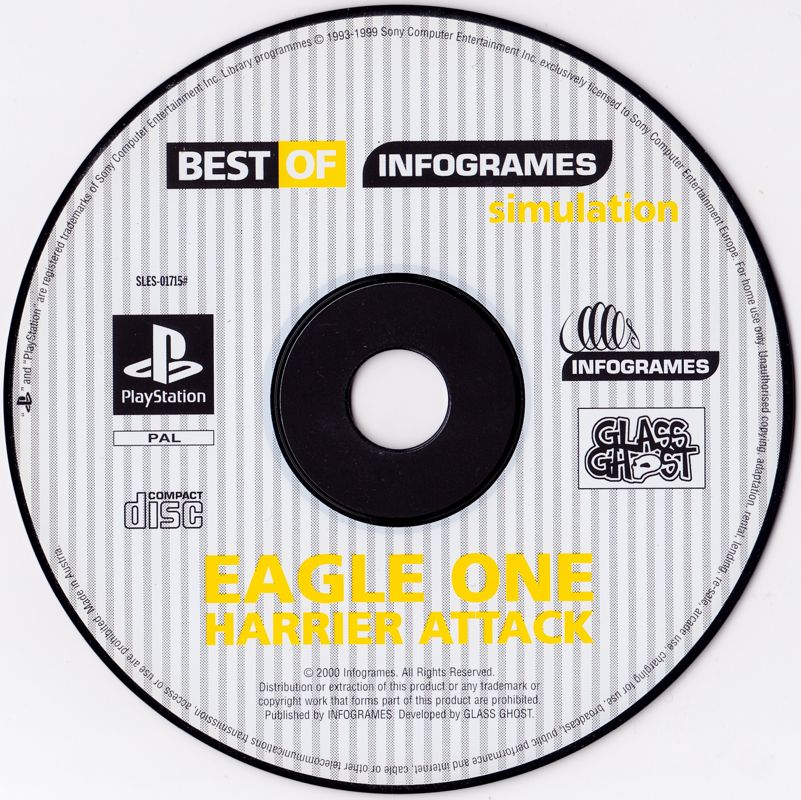 Eagle One: Harrier Attack cover or packaging material - MobyGames