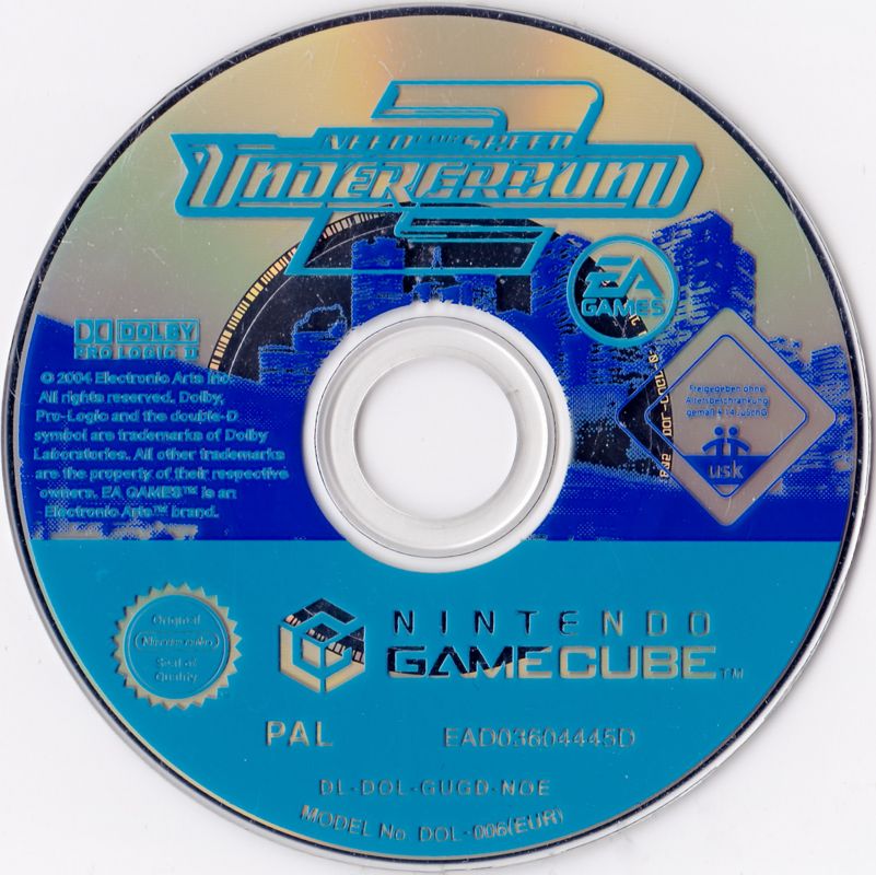 Need for Speed: Underground 2 cover or packaging material - MobyGames