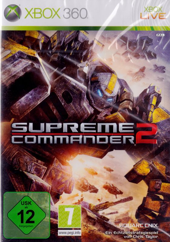 Supreme Commander 2 cover or packaging material - MobyGames