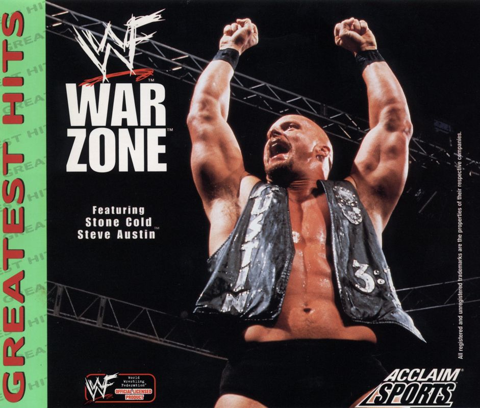 WWF War Zone cover or packaging material - MobyGames