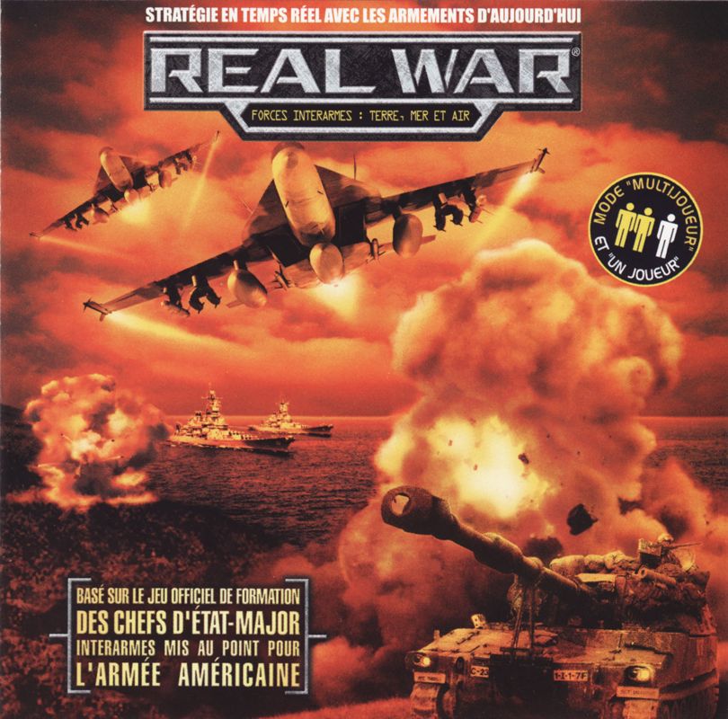 Real War cover or packaging material - MobyGames