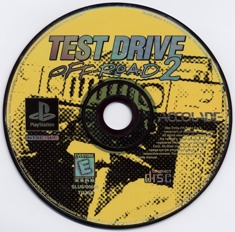 Test Drive: Off-Road 2 cover or packaging material - MobyGames
