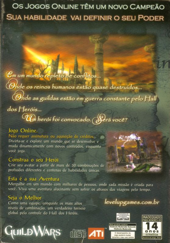 Guild Wars cover or packaging material - MobyGames