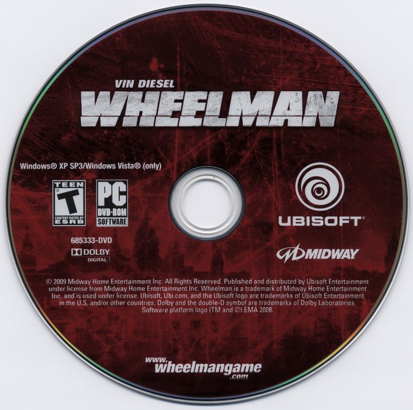 Wheelman cover or packaging material - MobyGames