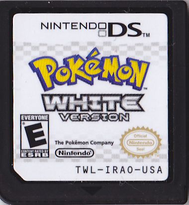 Pokémon White Version cover or packaging material - MobyGames