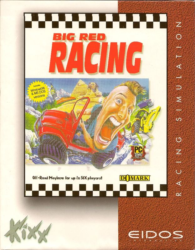 Big Red Racing cover or packaging material - MobyGames