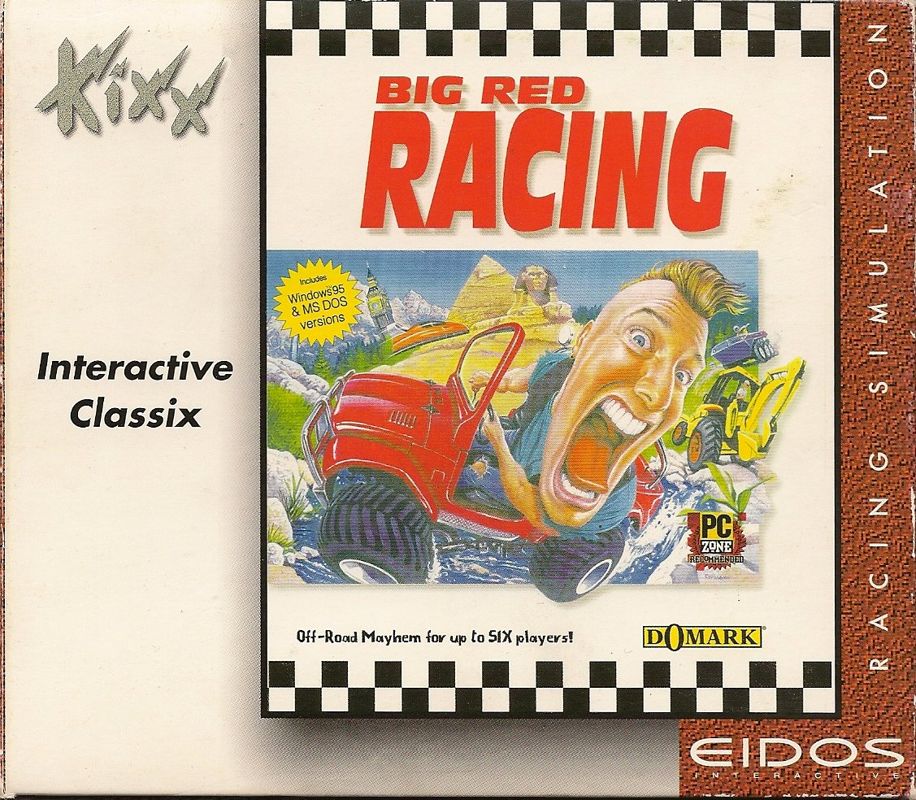 Big Red Racing cover or packaging material - MobyGames