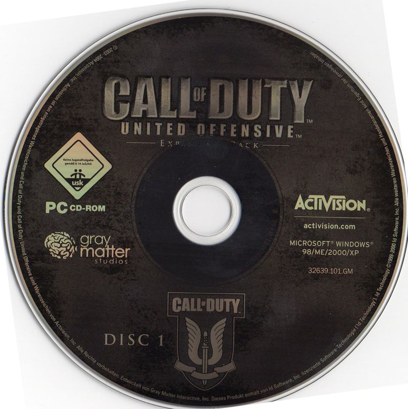 Call of Duty: United Offensive cover or packaging material - MobyGames