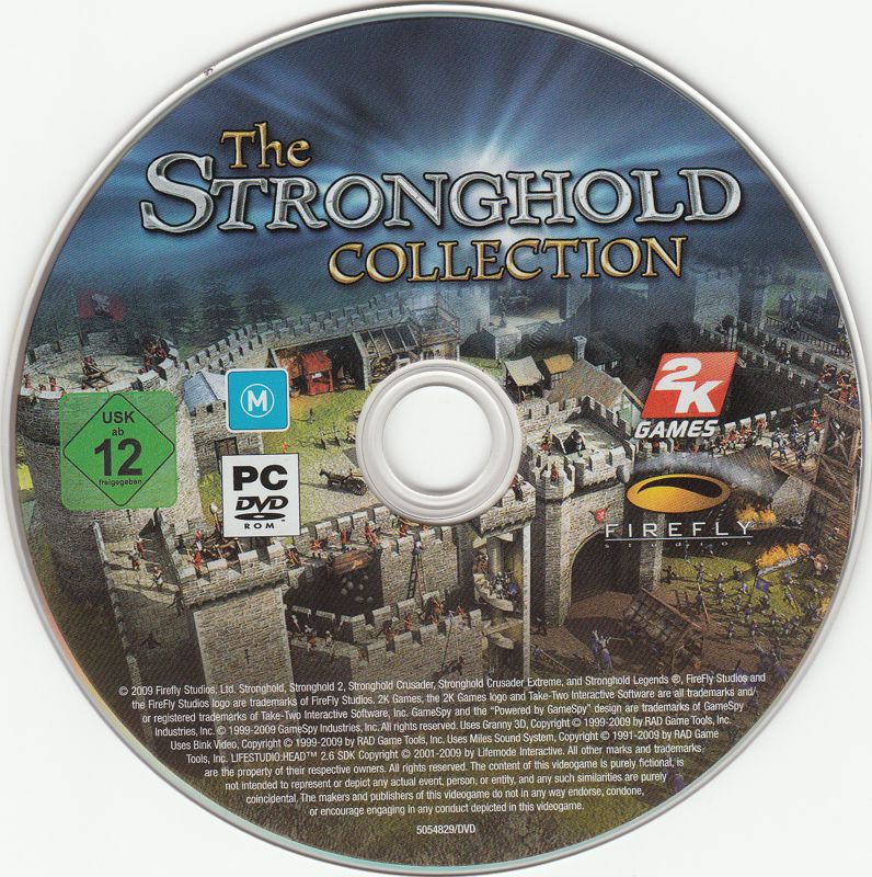The Stronghold Collection cover or packaging material - MobyGames