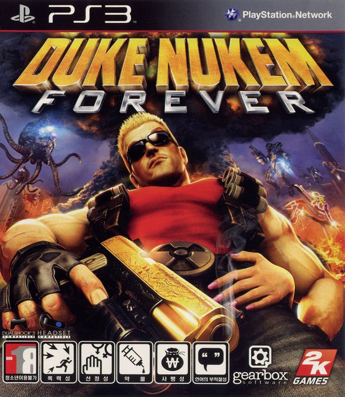 Duke Nukem Forever cover or packaging material - MobyGames