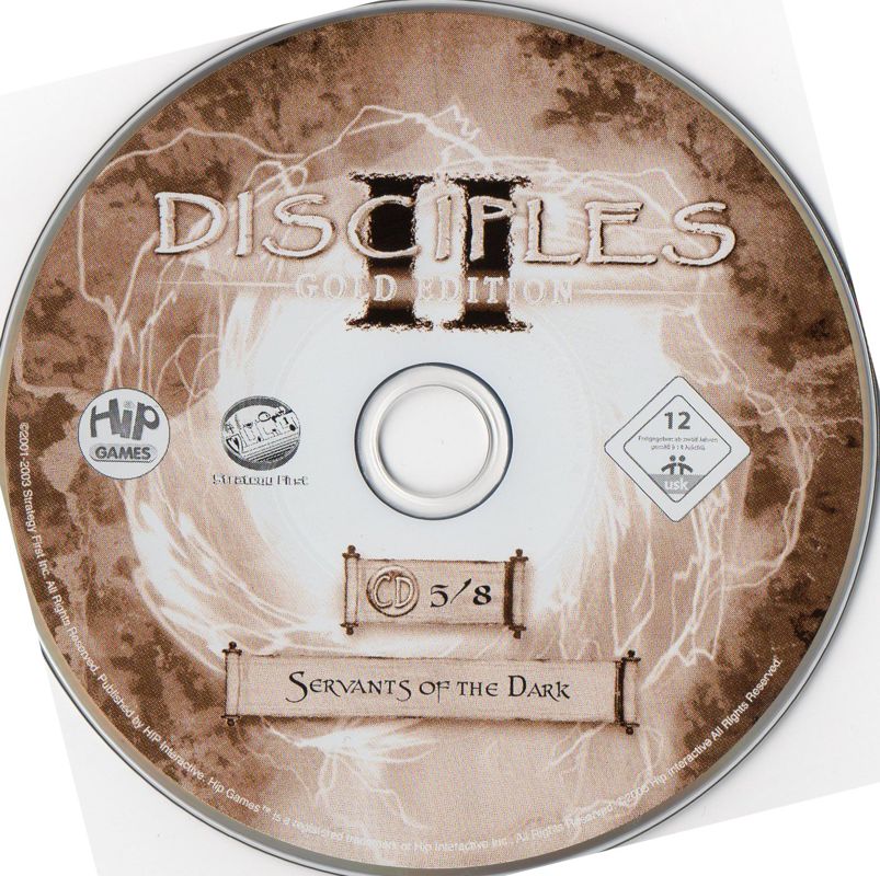 Disciples II: Gold cover or packaging material - MobyGames
