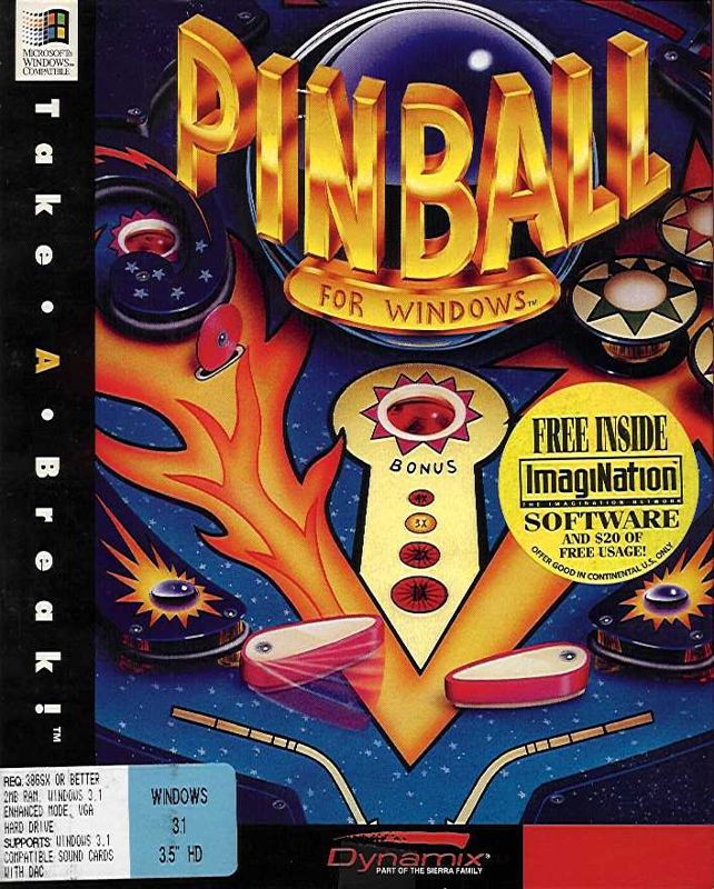 Take a Break! Pinball box covers - MobyGames