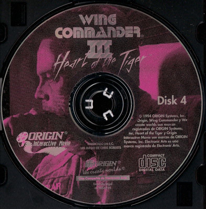 Wing Commander III: Heart of the Tiger cover or packaging material ...
