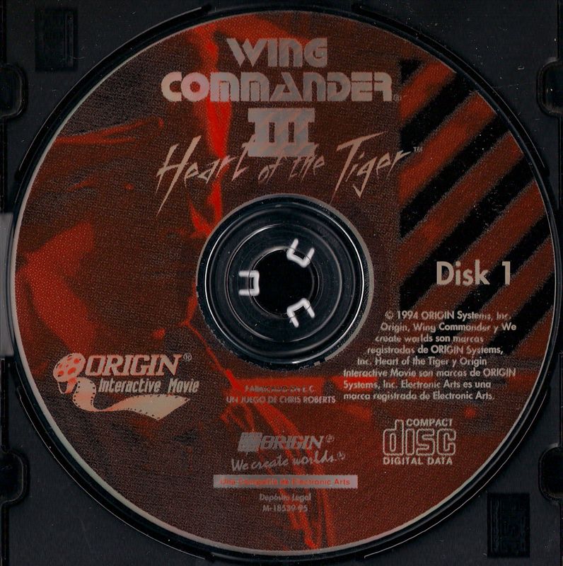 Wing Commander III: Heart of the Tiger cover or packaging material ...