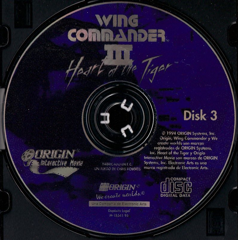 Wing Commander III: Heart of the Tiger cover or packaging material ...
