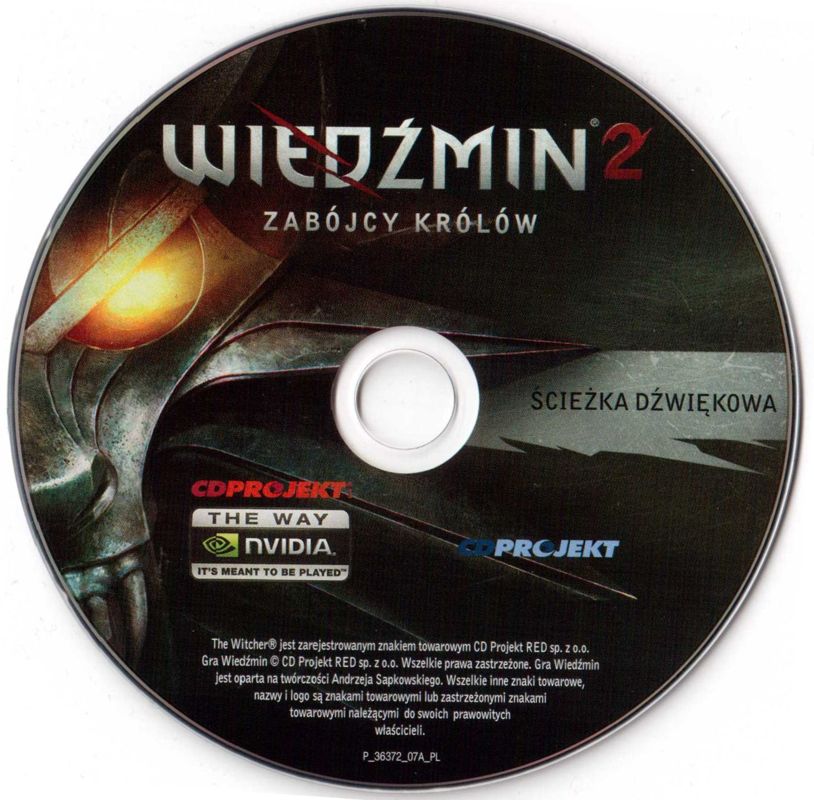 The Witcher 2: Assassins of Kings cover or packaging material - MobyGames