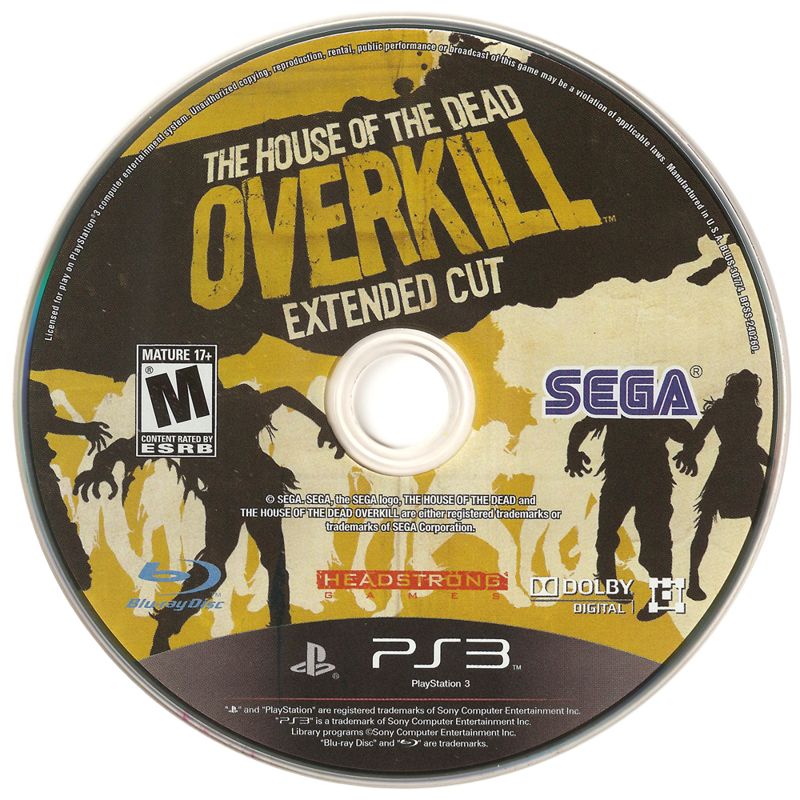 The House Of The Dead Overkill Extended Cut Cover Or Packaging