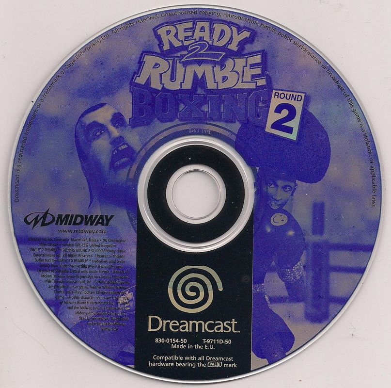 Ready 2 Rumble Boxing: Round 2 cover or packaging material - MobyGames