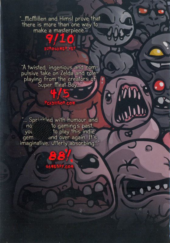 The Binding of Isaac (Unholy Edition) cover or packaging material ...