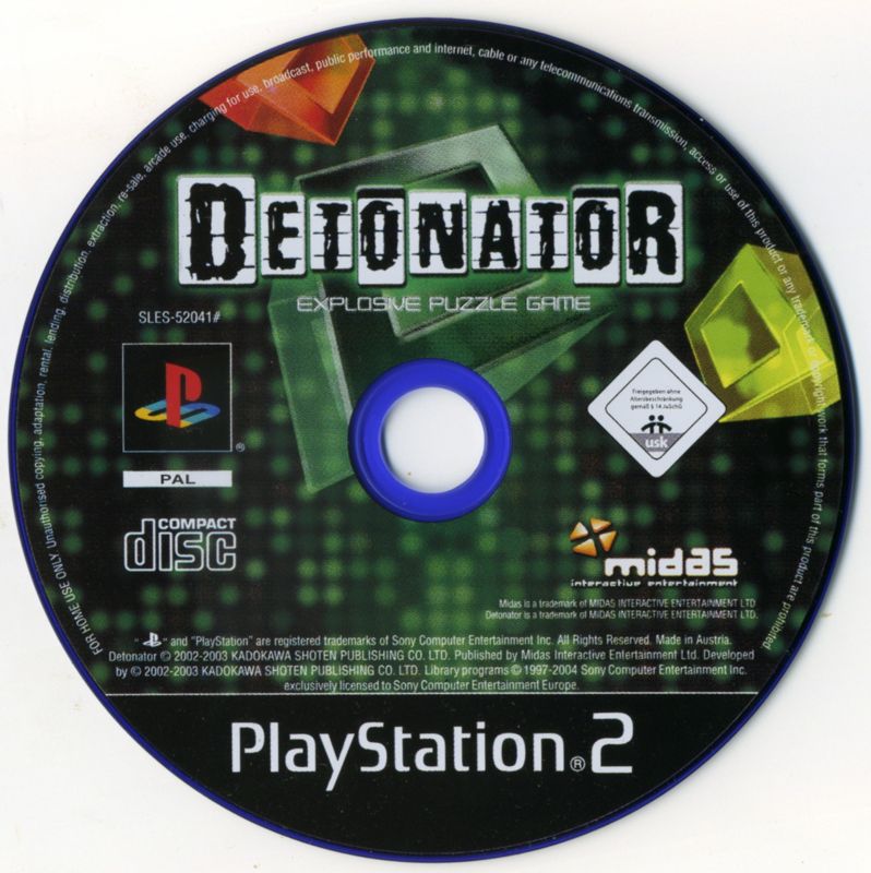 Detonator cover or packaging material - MobyGames