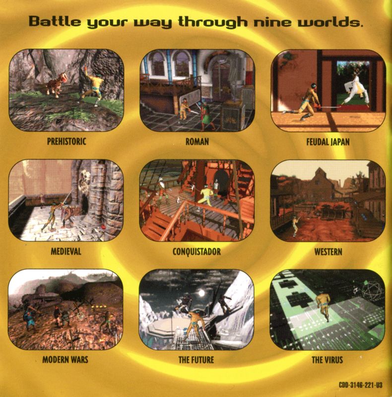 Time Commando cover or packaging material - MobyGames