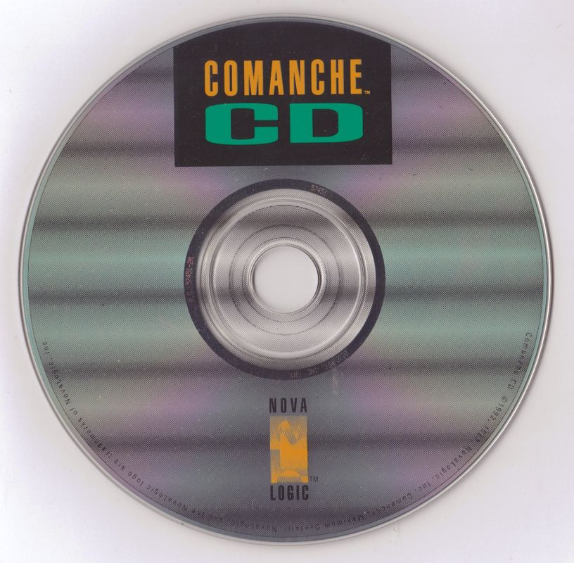Comanche CD cover or packaging material - MobyGames
