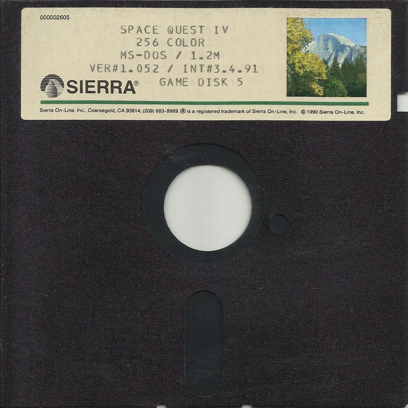Space Quest IV: Roger Wilco and the Time Rippers cover or packaging ...