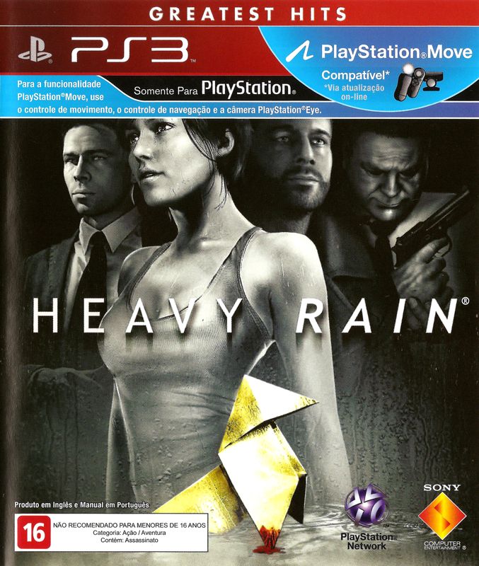 Heavy Rain cover or packaging material - MobyGames