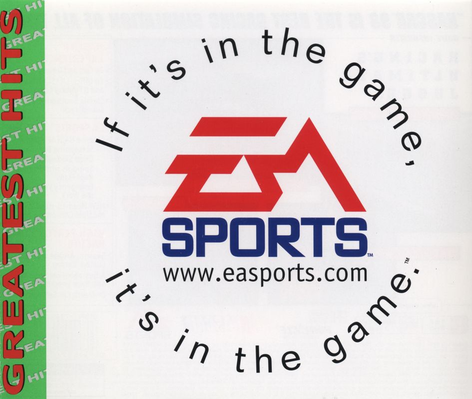 NASCAR 98 cover or packaging material - MobyGames