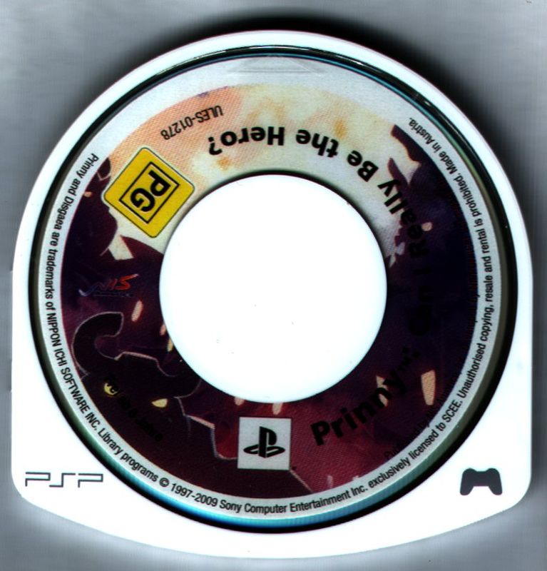 Prinny: Can I Really Be the Hero? cover or packaging material - MobyGames