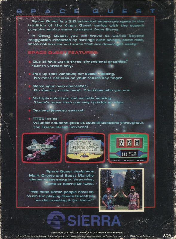 Space Quest: Chapter I - The Sarien Encounter cover or packaging ...