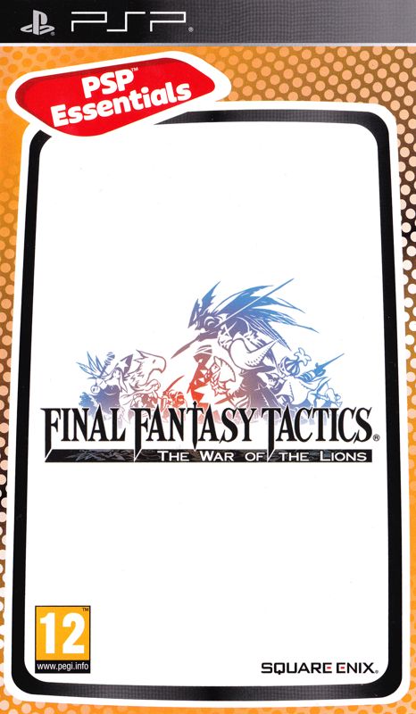 Final Fantasy Tactics: The War of the Lions cover or packaging material ...