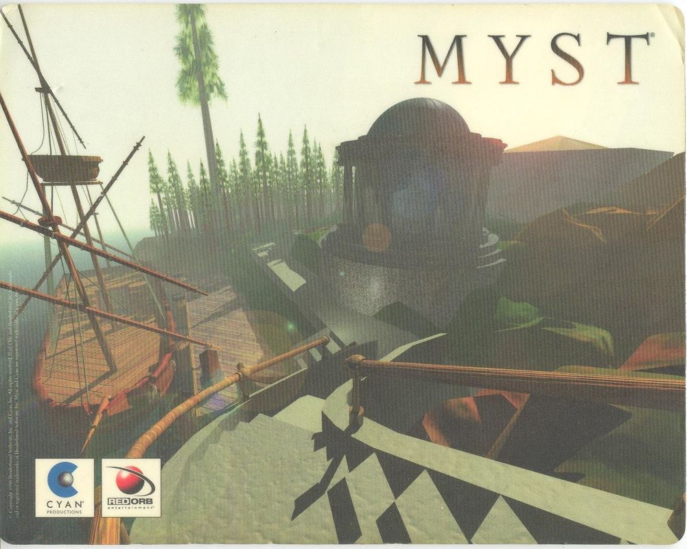 Myst (Desktop Edition) cover or packaging material - MobyGames