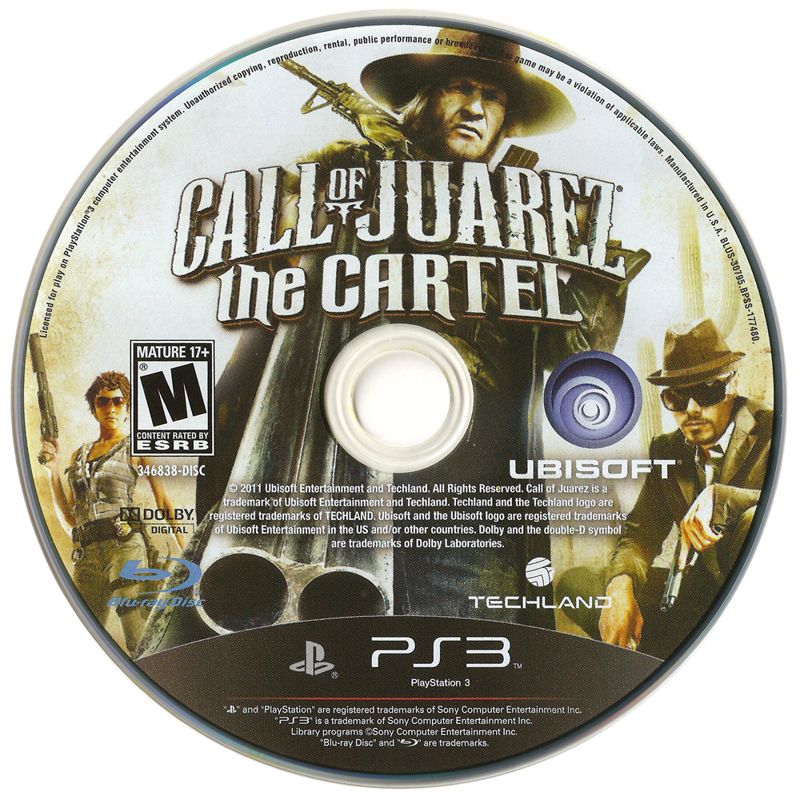 Call of Juarez: The Cartel cover or packaging material - MobyGames