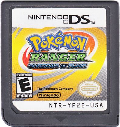 Pokémon Ranger: Shadows of Almia cover or packaging material - MobyGames
