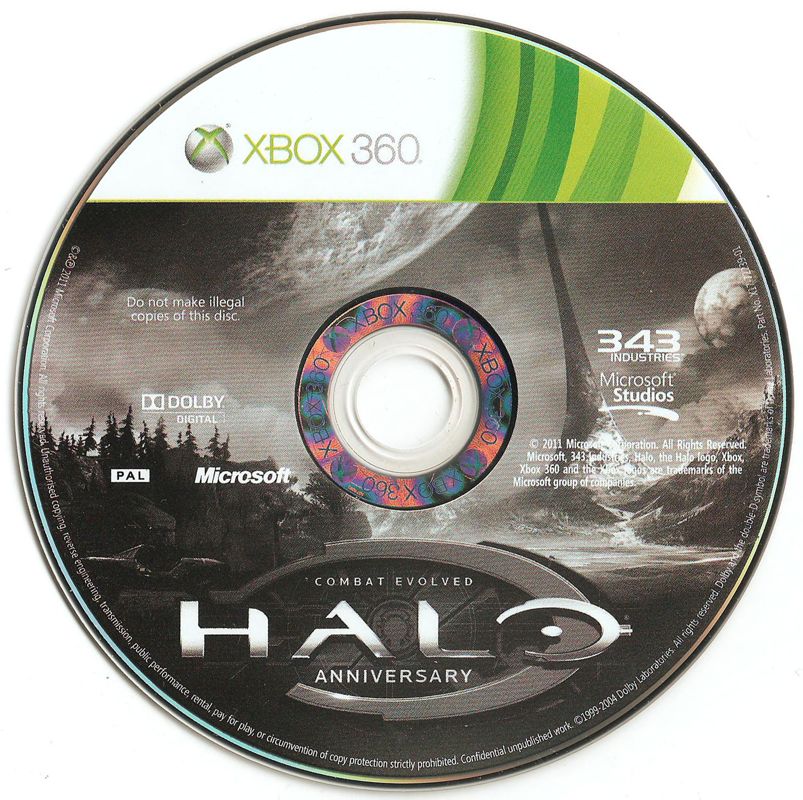 Halo: Combat Evolved - Anniversary cover or packaging material - MobyGames