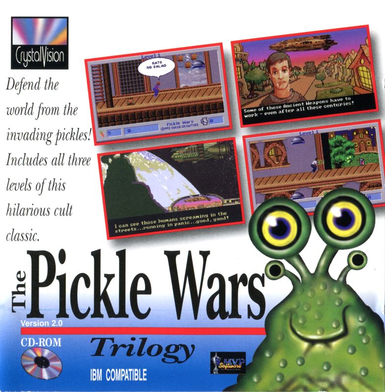 Pickle Wars cover or packaging material - MobyGames