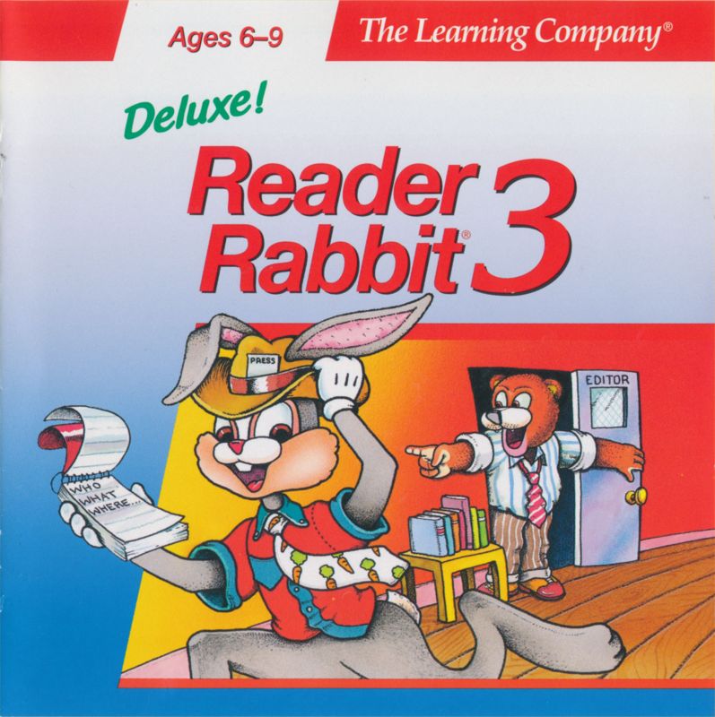 Reader Rabbit 3 cover or packaging material - MobyGames