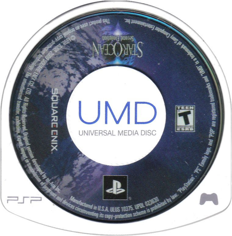 Star Ocean: Second Evolution cover or packaging material - MobyGames