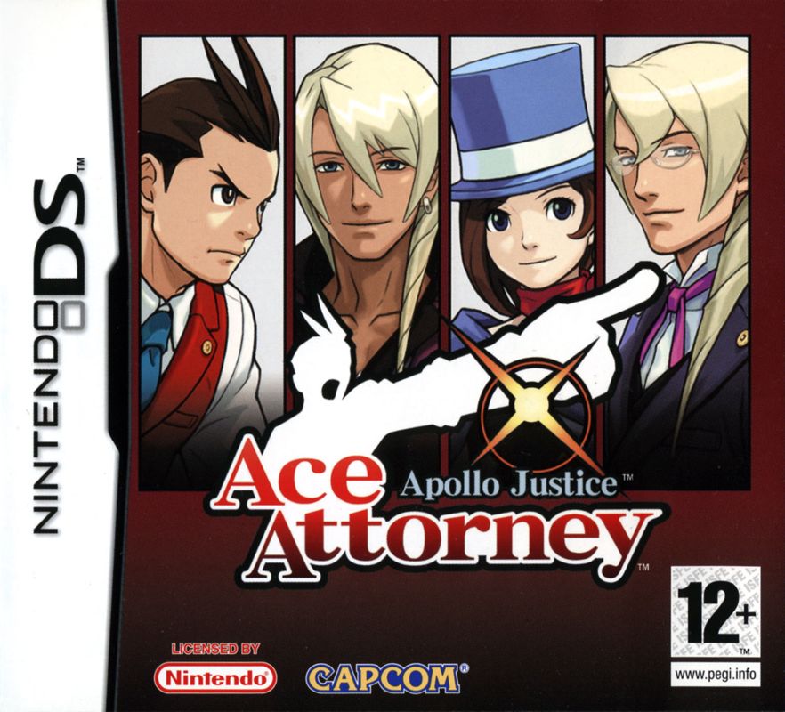 Apollo Justice: Ace Attorney cover or packaging material - MobyGames