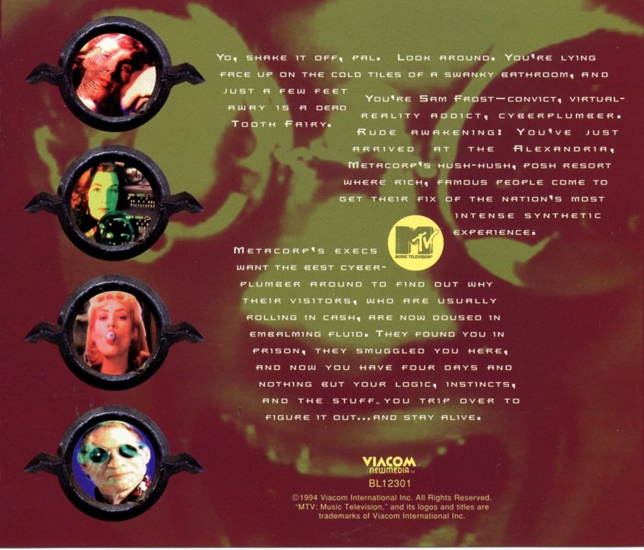 MTV: Club Dead cover or packaging material - MobyGames