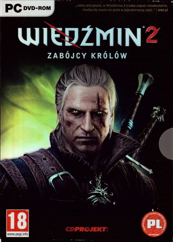 The Witcher 2: Assassins of Kings cover or packaging material - MobyGames