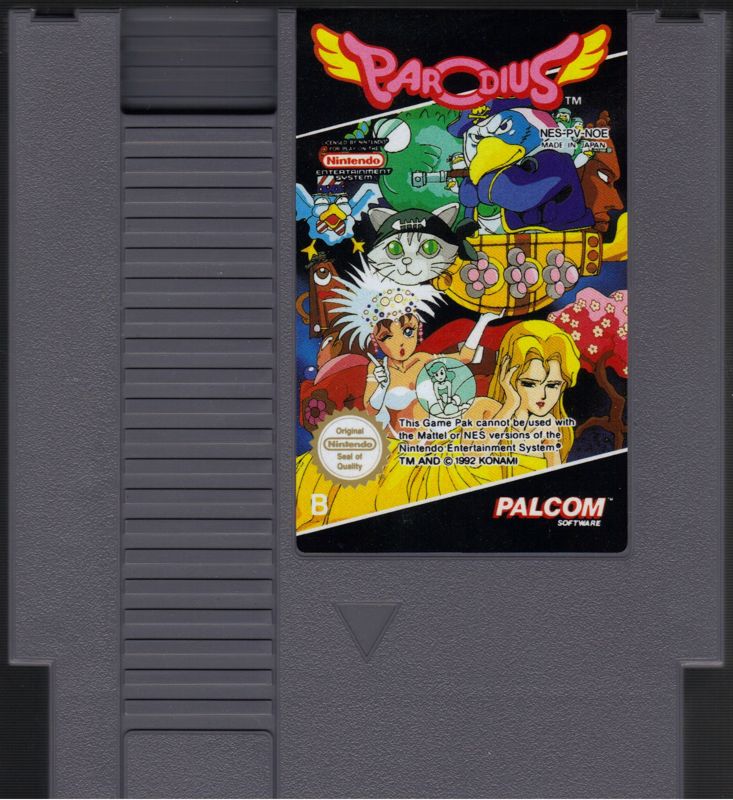 Parodius cover or packaging material - MobyGames