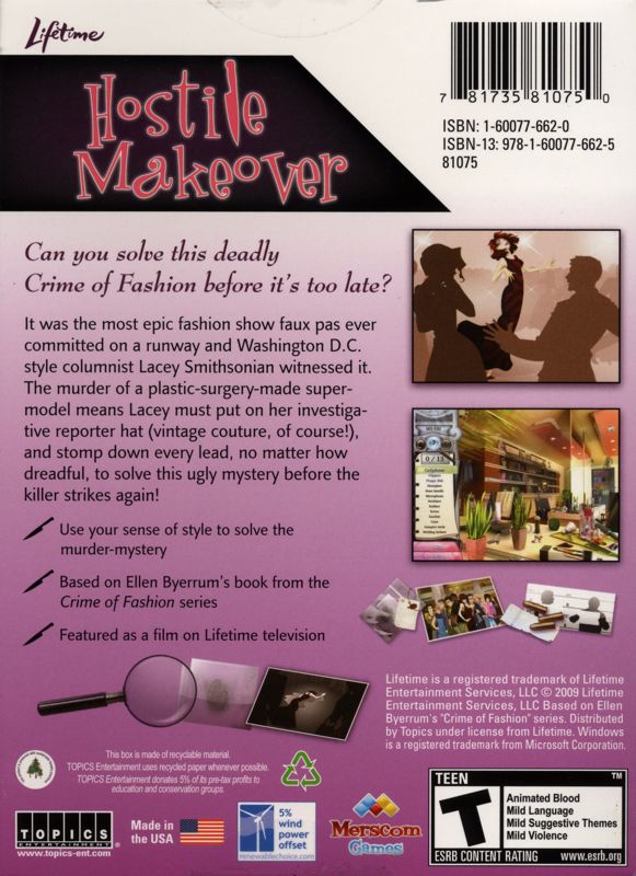 Hostile Makeover cover or packaging material - MobyGames