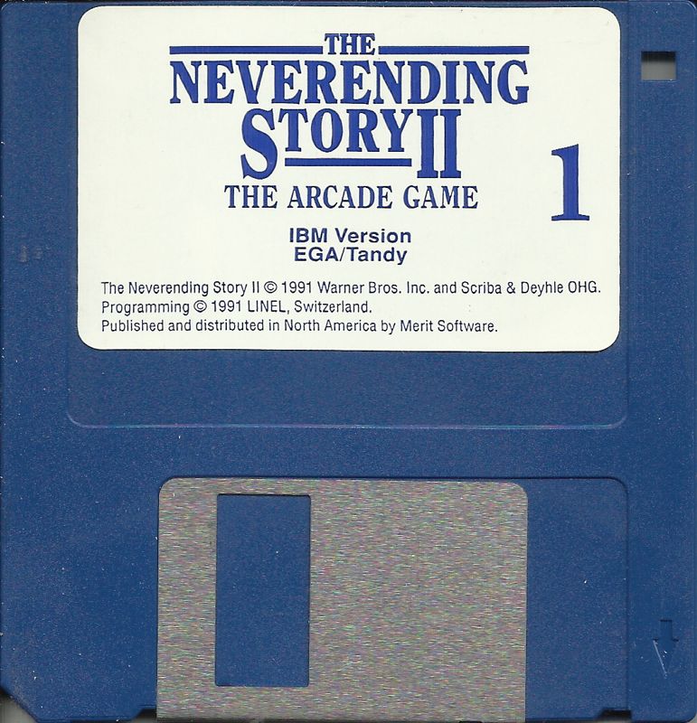 The Neverending Story II: The Arcade Game cover or packaging material ...