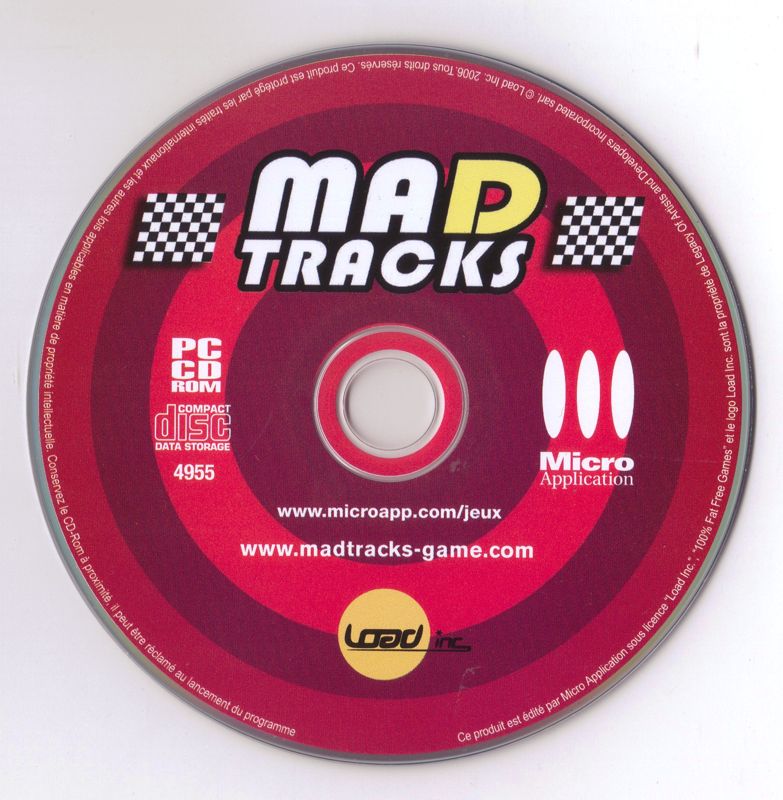 Mad Tracks cover or packaging material - MobyGames