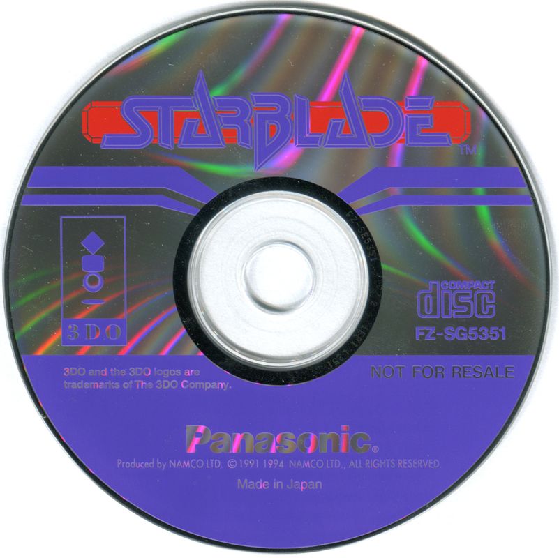 Starblade cover or packaging material - MobyGames